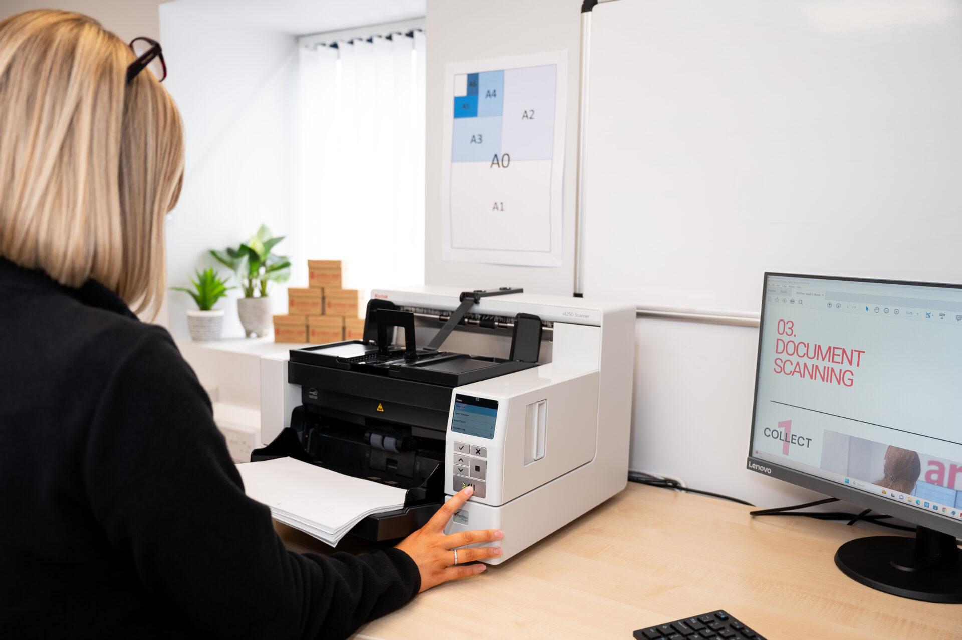 Secure Document Scanning Services | Archive Vault